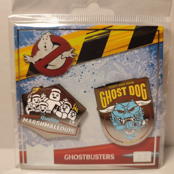 Ghost Corps | Jewelry | Ghost Busters Marshmallows Ghost Dog Enamel ...